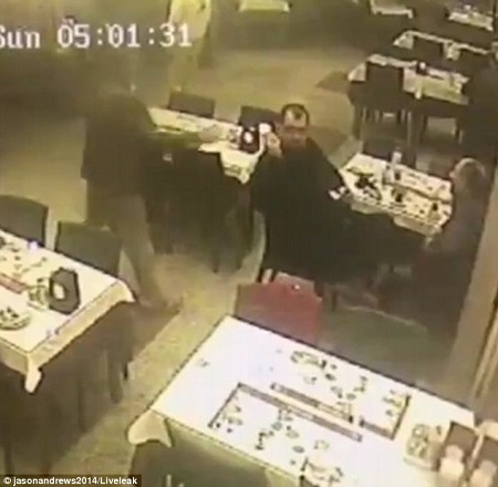 Insane! Man Shoots His Friend Dead Inside Restaurant Because He Paid ...