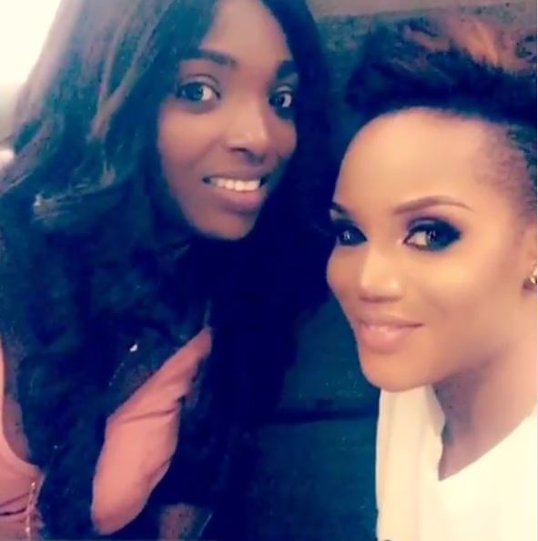 Maheeda and Husband Spotted in 2Face and Annie's Surprise Anniversary Video