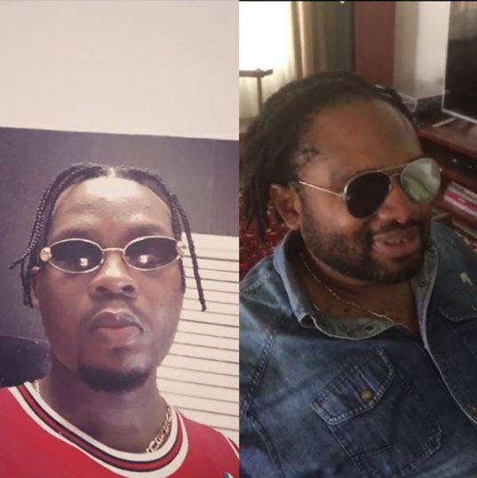 Who's Copying Who? See How Cobhams Consoled Olamide Over His Mother's Death