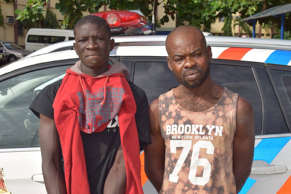 Notorious Traffic Robbers Arrested By Police in Lagos (Photos)