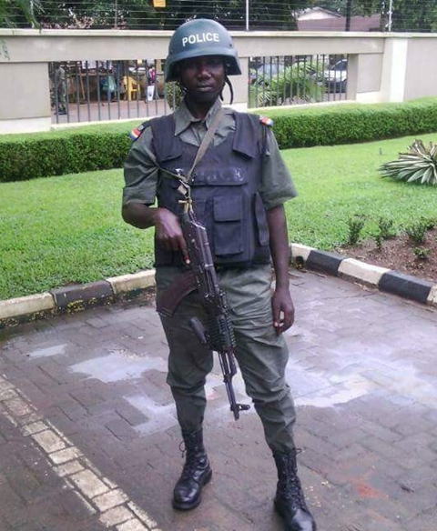 Too Emotional! Police Officer Mourns Colleague Who Was Shot Dead ...
