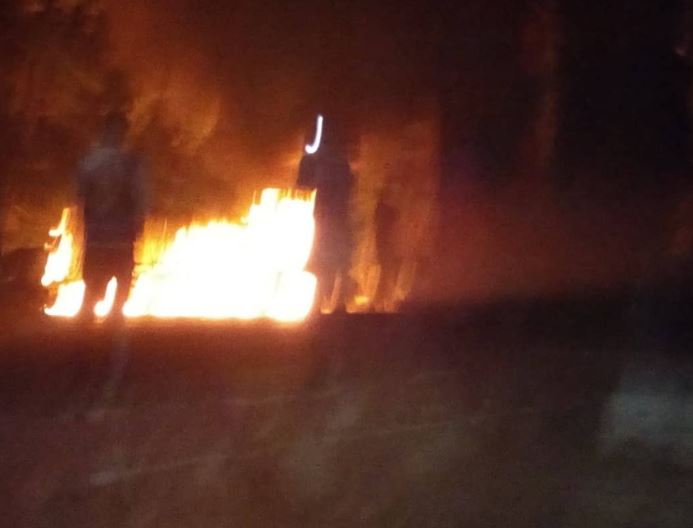 Commotion As Fire Breaks Out Inside Federal Polytechnic While Students ...