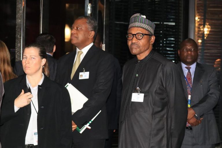 Photos Of US Female Secret Service Agent Protecting Buhari At UNGA73 ...
