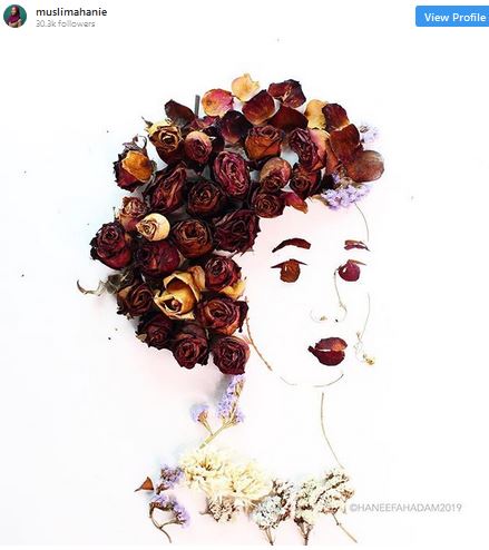 Wow! Meet Haneefah Adam, The Nigerian Artist Who Turns Food Into ...