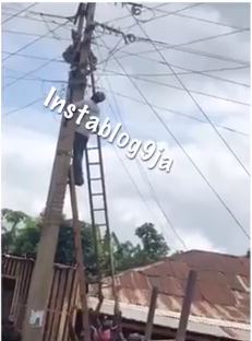 Shocking! IBEDC Staff Nearly Dies Of Electrocution After A Mistake By ...