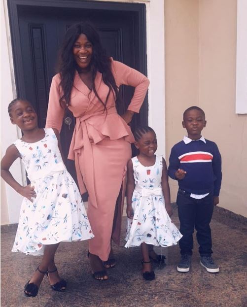 Mercy Johnson And Her Family Step Out In Style In Adorable Photos