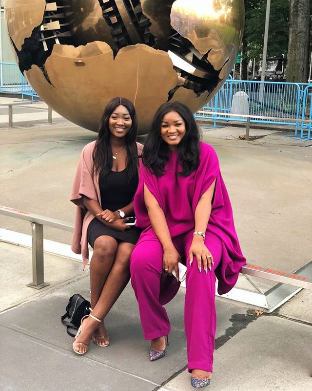 Omotola Jalade Ekeinde Celebrates Birthday With Daughter, Meraiah (Photo)