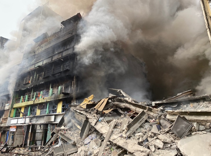 Update: Major Cause Of Balogun Fire Outbreak Revealed