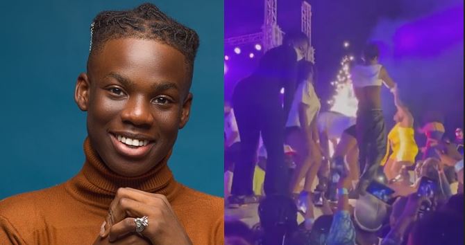 Rema Gifts Female Fans N1.2 million For Rocking The Stage With Him ...