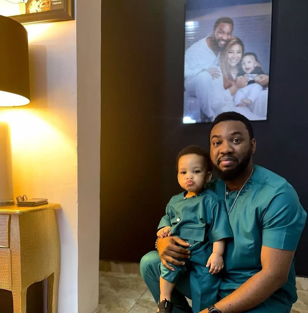 Actor Ibrahim Suleiman Celebrates Son With Touching Note (Photos)