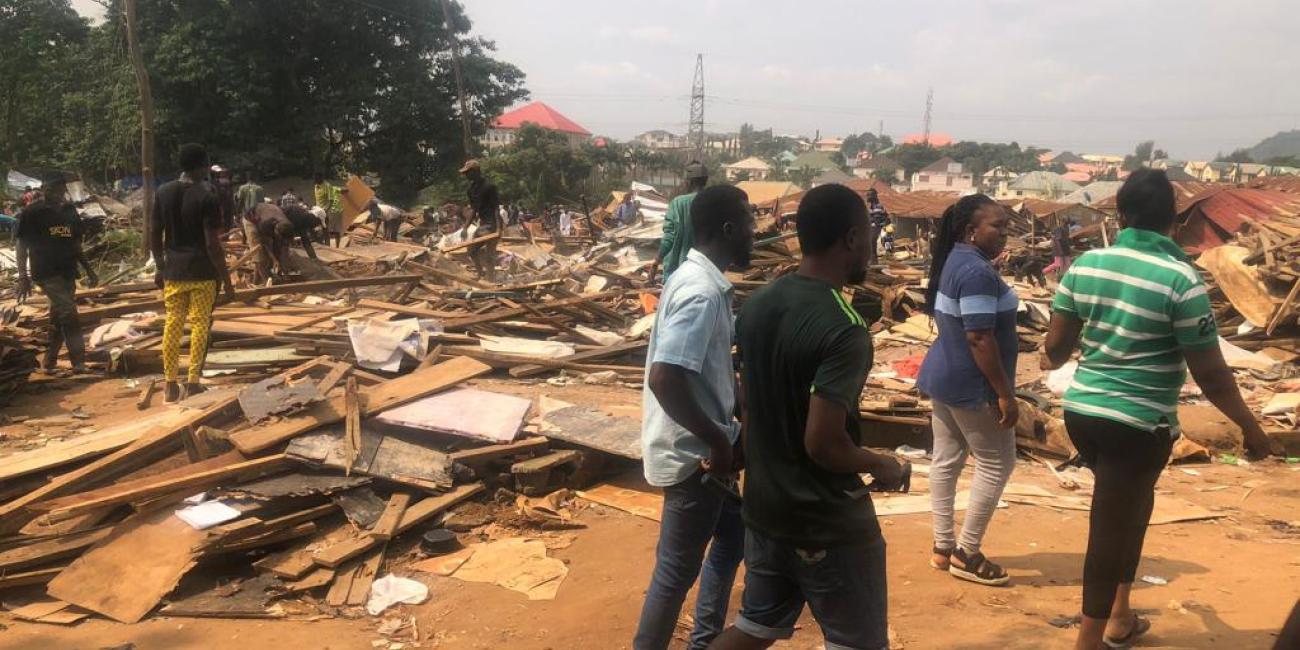 Tears, Anger As Nigerian Capital Territory Authorities, FCTA Demolish ...