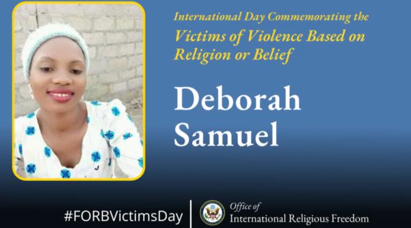 U.S. Honours Deborah Samuel, The Sokoto Female Student Stoned To Death ...