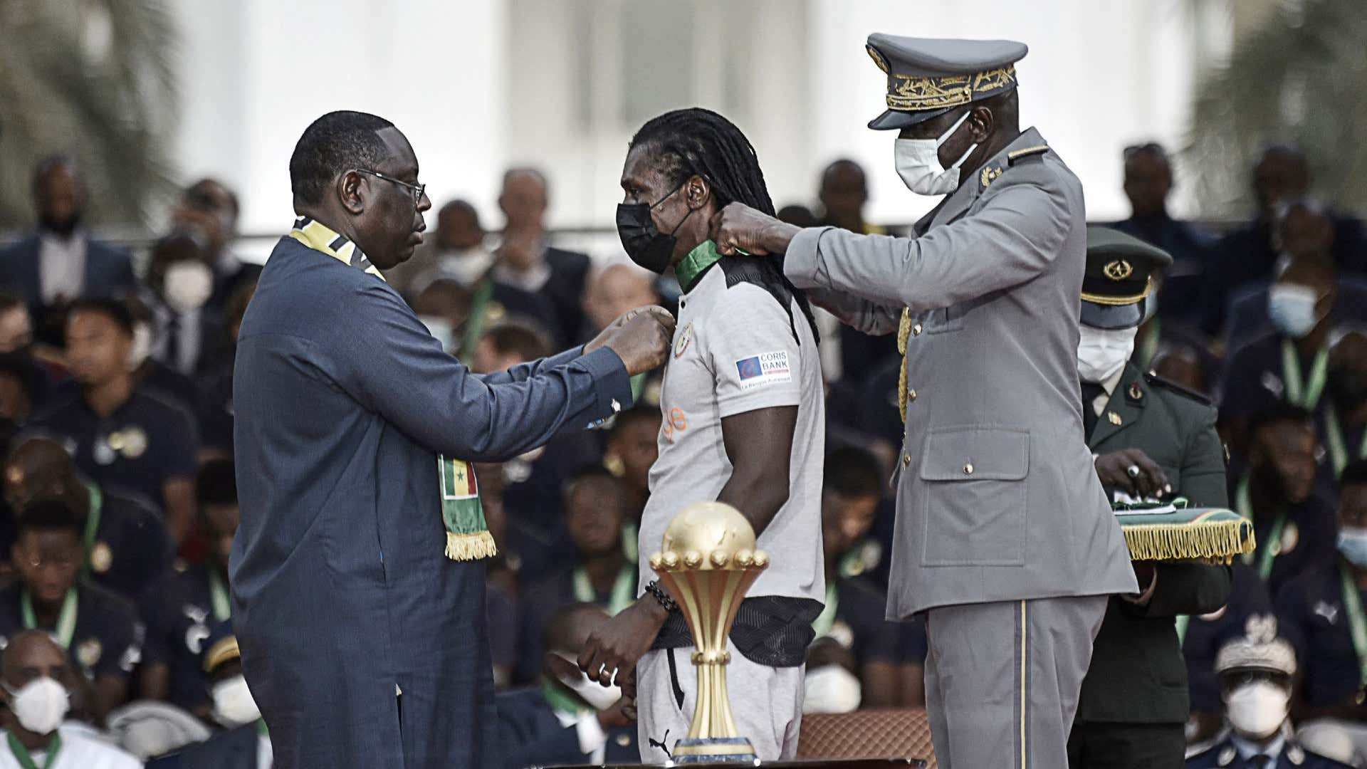 Senegal President Rewards Players And Coaches With Lands, $87,000 And ...