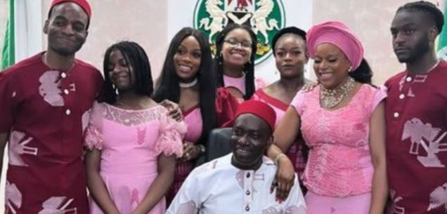 Photos Of Governor Charles Soludo And His Family After Swearing-in Ceremony