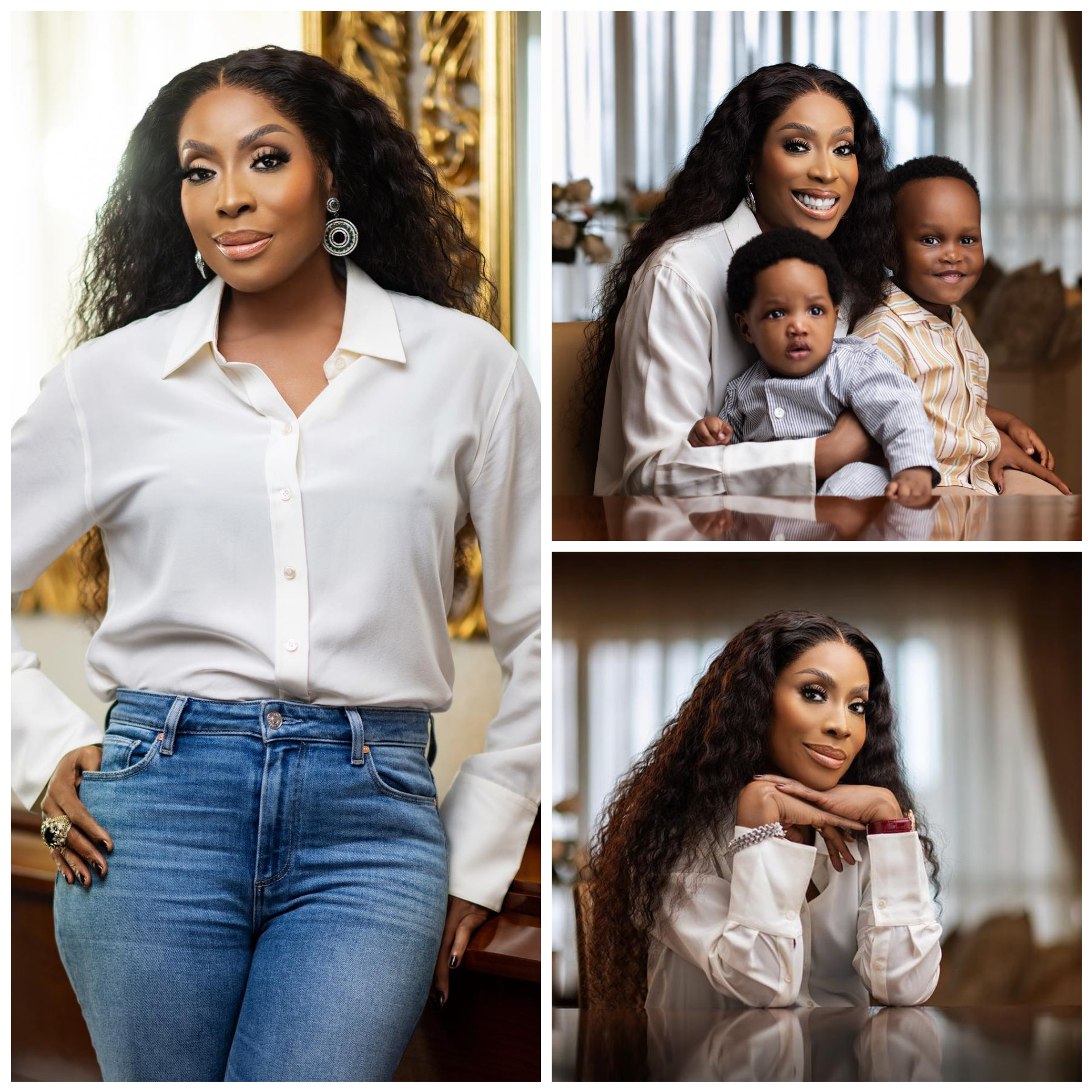 Media Mogul, Mo Abudu Shares New Photos Of Herself With Her Adorable ...