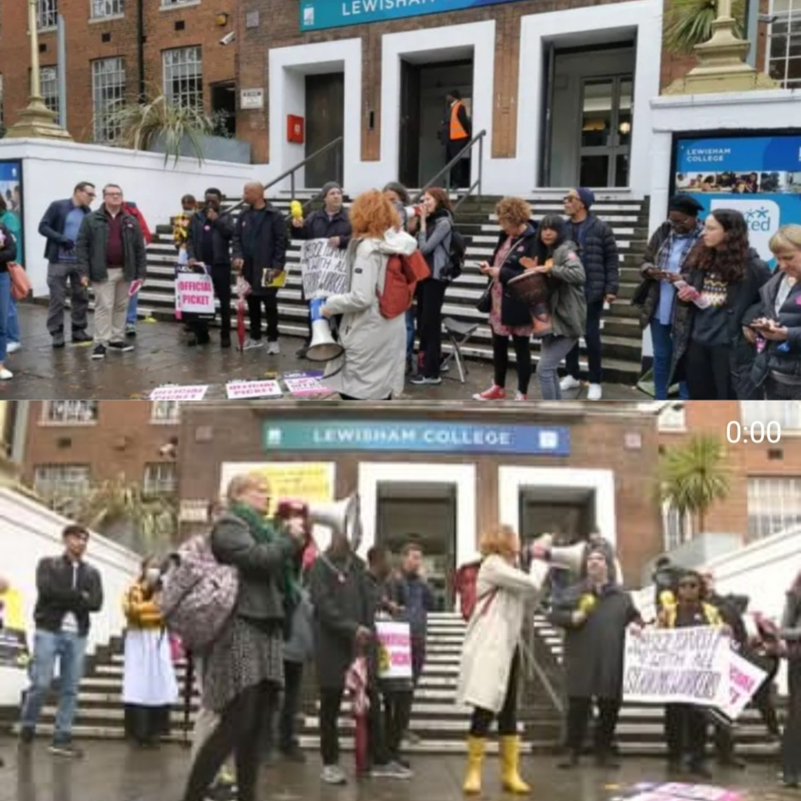 UK College Teachers Protest, Shut Down School Before Embarking On Three ...