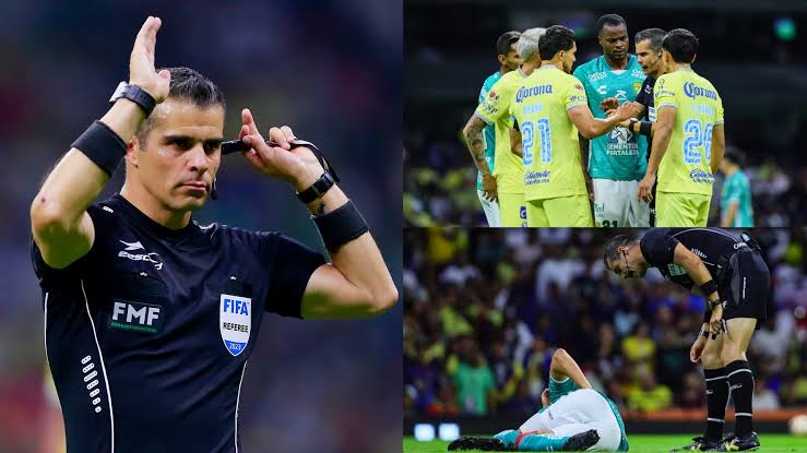 Referee Kicks Player In Groin For Demanding VAR Review (Photo)