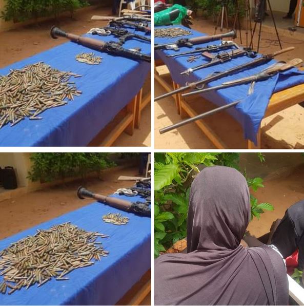 Police Recover Rocket Launcher From Bandits, Arrest Woman With 566 ...