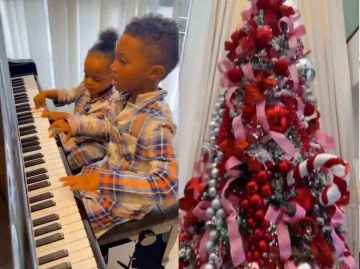 Wizkid’s Baby Mama, Jada Pollock Shares Video Of Their Kids Singing And ...