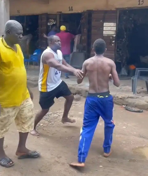 Serious Fight As Nigerian Businessman Refuses To Settle His Boy After 7 ...