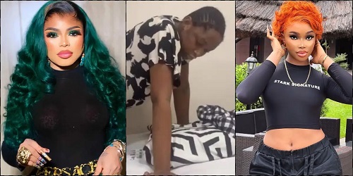 Bobrisky Mocks Jay Boogie As He Fights For His Life After Failed Surgery