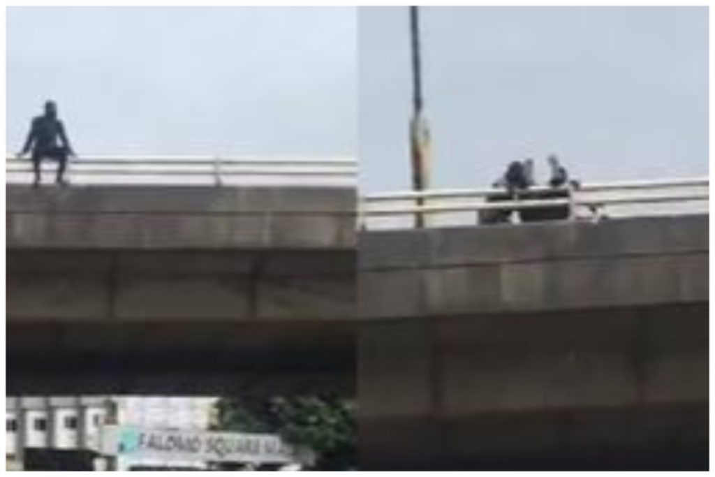 Nigerian Man Tries To Commit Suicide In Broad Daylight By Hanging ...