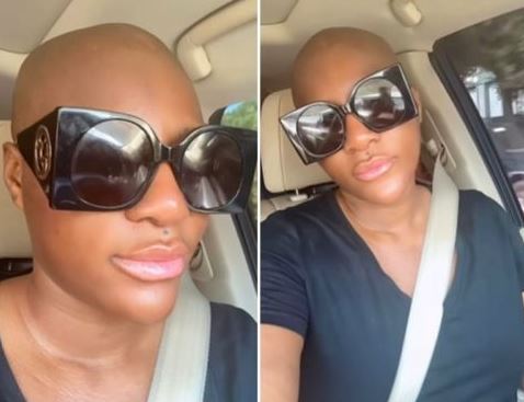 Actress Destiny Etiko Stuns Fans With Bald New Look For Movie Role (Video)