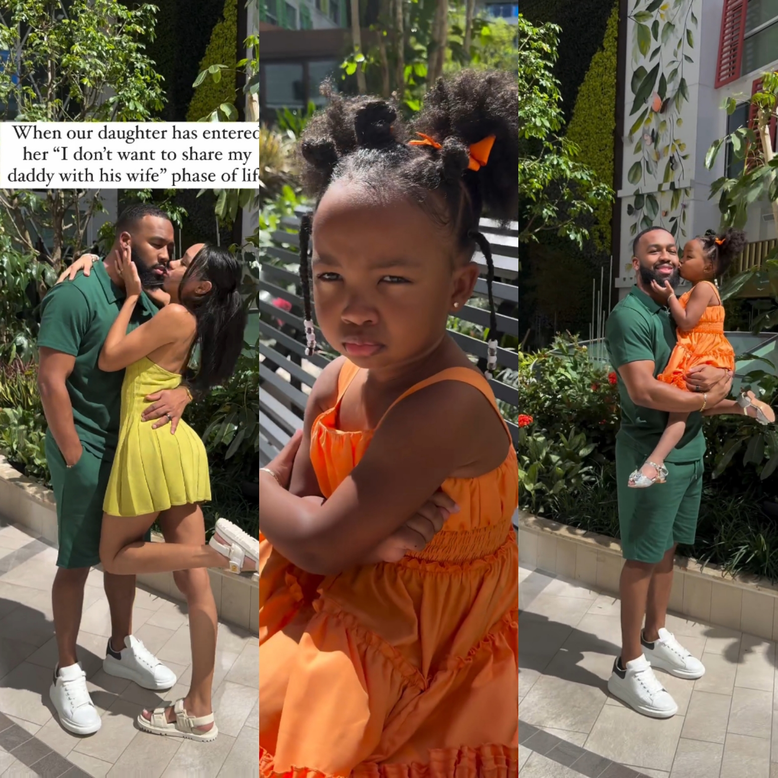 That's My Dad, Not Your Husband - Little Girl Marks Her Territory After ...