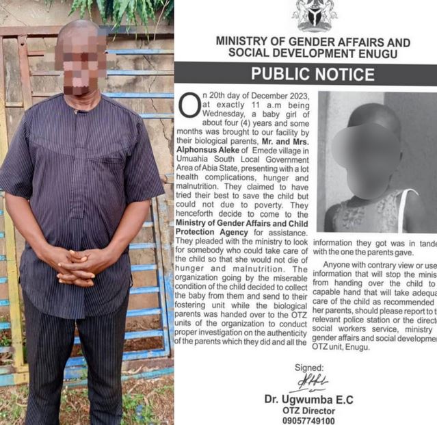 Doctor Arrested For Alleged Child Trafficking And Forgery In Enugu