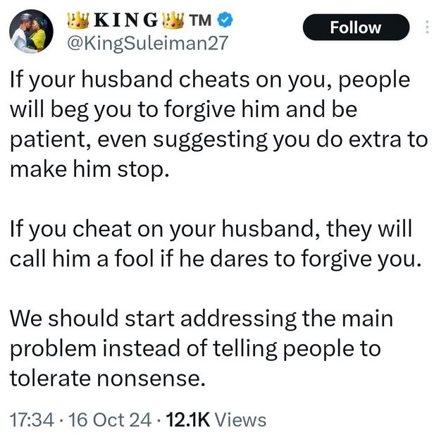 We Should Start Addressing The Main Problem Instead Of Telling People ...