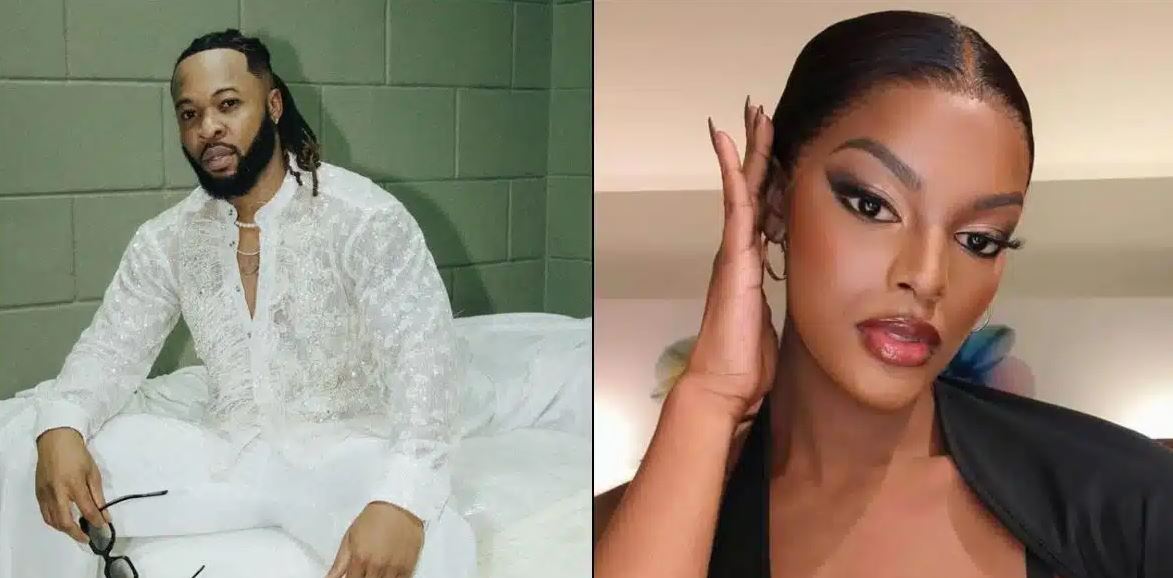 I Don't Bite - Singer, Flavour Reacts As Lady Cautions Miss Universe ...