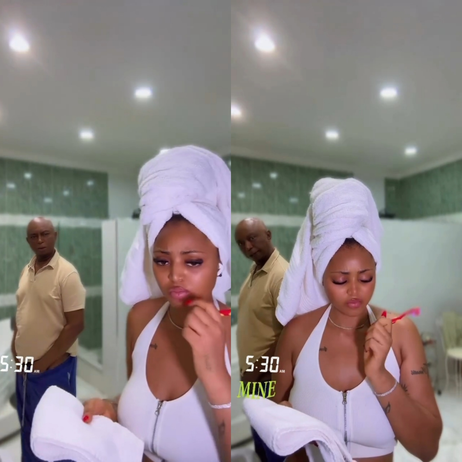 Ned Nwoko Breaks Silence as Regina Daniels Releases His Bathroom Video Amid Backlash